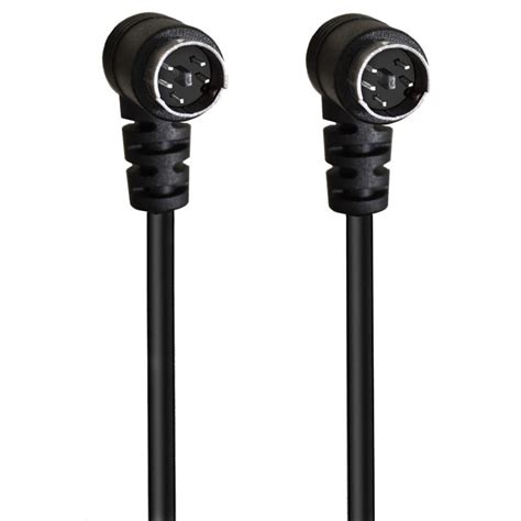 Lerpwige Mini Din 5pin Adapter Cable Excellent Electrical Conductivity 5pin Male To Male