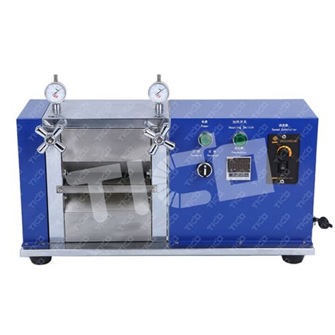 Heating Electrode Battery Calendering Equipment Ac110v For Lab Battery