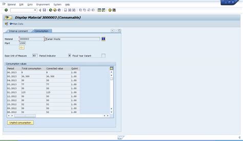 Solved Consumption Based Planning Update The Consumptio Sap