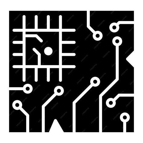 Premium Vector Pcb Board Vector Illustration