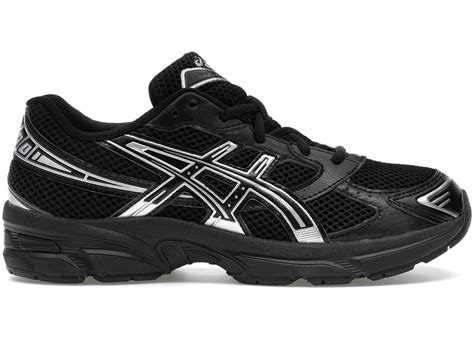 Asics Gel 1130 Black Pure Silver Gs 1204a169 001 Us