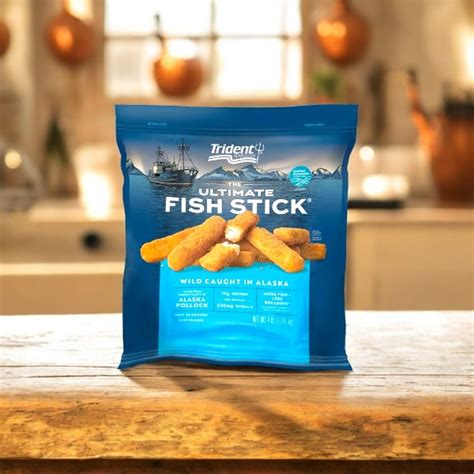 Trident Seafoods Panko Breaded Wild Caught Alaska Pollock Fish Sticks