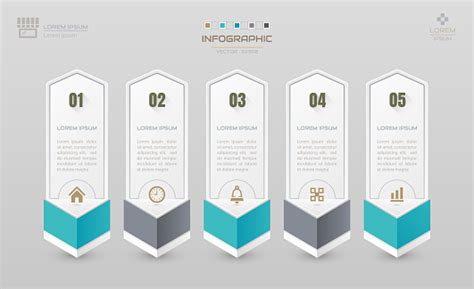 아이콘 프로세스 다이어그램 벡터 Eps10 일러스트와 인포 그래픽 디자인 서식 파일 개념에 대한 스톡 벡터 아트 및 기타 이미지 개념 그래프 그래픽 사용자 인터페이스