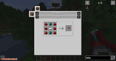 Ring Of Teleport Mod 1192 1182 Teleport To A Stored Location Reusable Mc Modnet
