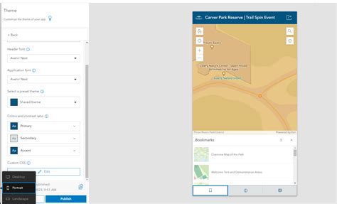 arcgis instant apps bookmarks map centering issue esri community