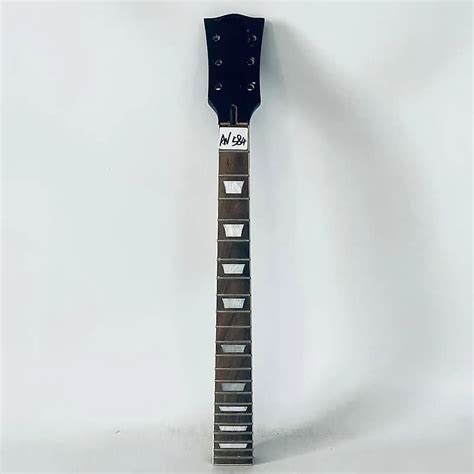 Black Headstock Les Paul Lp Sg Style Guitar Neck And Rosewood Reverb