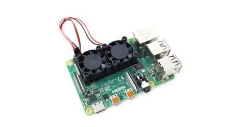 Dual Fan With Heat Sink For Raspberry Pi RPi