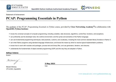 Aditya Indana On Linkedin Python Cisconetworkingacademy Rajeshbolla