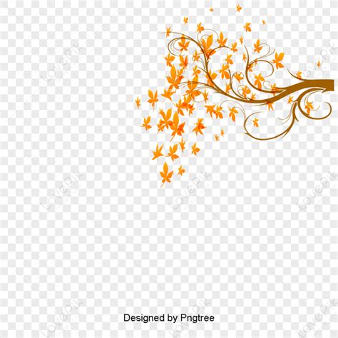 간단한 가을 일러스트 낙엽이 컷 디자인 모드 나뭇잎나는마른 Png 일러스트 무료 다운로드 Lovepik