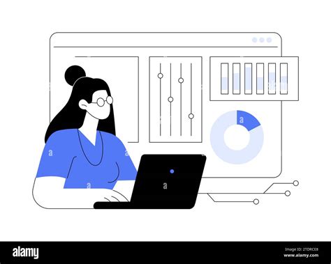 Analyzing Data Isolated Cartoon Vector Illustrations Stock Vector Image And Art Alamy