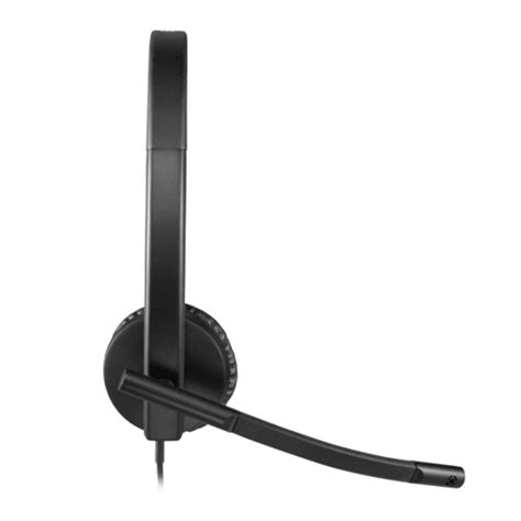 Logitech H570e Stereo Headset Inline Controls Clear Audio Designed And Certified For