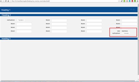 Javascript Bootstrap Drodown Menu Inroducting Mis Alignment In A