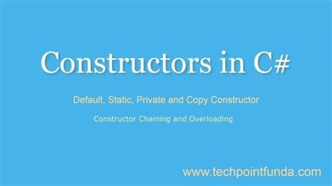 Tech Point Fundamentals On Linkedin Constructors In C Default