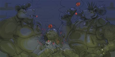 Rule 34 2016 Anothermeekone Anthro Black Nose Body Hair Brother