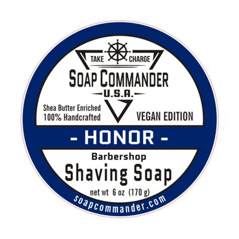Soap Commander Honor Shaving Soap Sc 014 Honor Ss St Nicks