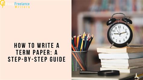 How To Write A Term Paper Apa Style A Step By Step Guide