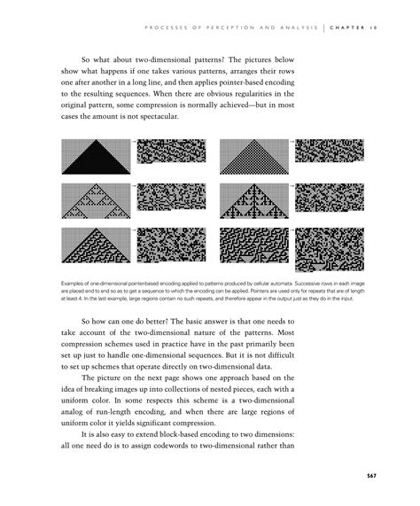 Data Compression A New Kind Of Science Online By Stephen Wolfram Page 567