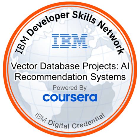Vector Database Projects Ai Recommendation Systems Credly