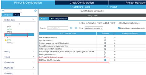 【stm32hal库】 按键中断控制ledhal库按键中断 Csdn博客