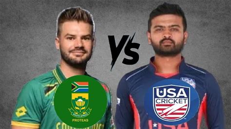 Usa Vs Rsa Live Streaming बुधवारपासून Super 8 चा थरार यूएसए दक्षिण आफ्रिकेत पहिली लढत