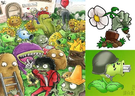 Растения против зомби 2 растения рисунки