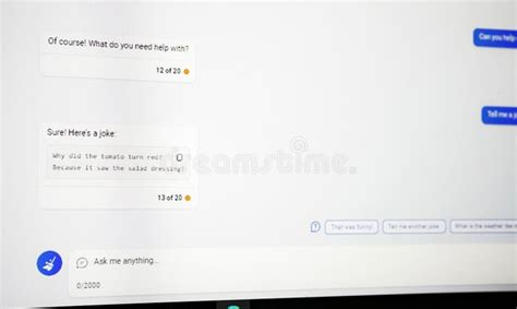 Ask Any Question And Get An Answer From Bing Ai Editorial Use Editorial Photo Image Of