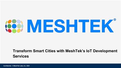 Ppt Transform Smart Cities With Meshteks Iot Development Services Powerpoint Presentation