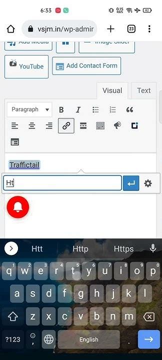 How To Add Link In Wordpress Post Youtube