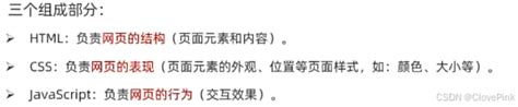 黑马程序员javaweb开发教程前端部分 笔记分享黑马程序员前端笔记 Csdn博客