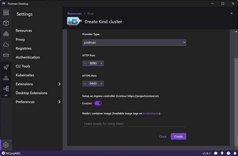 Kubernetessetup A Local Cluster Through Podman Desktop