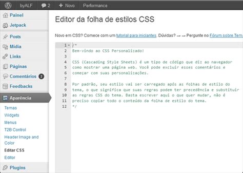 Como Usar Css No Wordpress ~ Visual Dicas