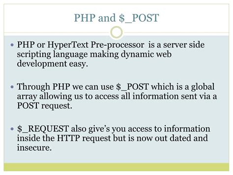 Ppt Server Side Validation With Php Powerpoint Presentation Free