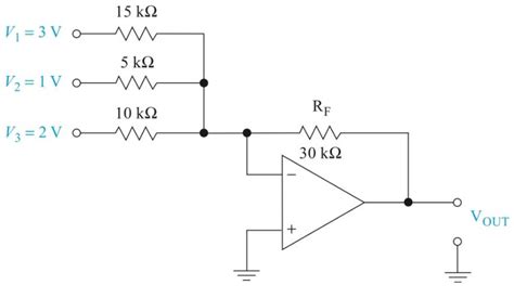 solved 1 an inverting op amp circuit has feedback resistor