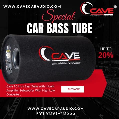 Car Bass Tube Car Subwoofer Car Audio Tube Up