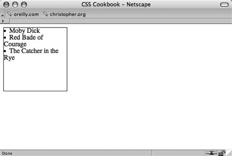 1 General Css Cookbook 2nd Edition Book