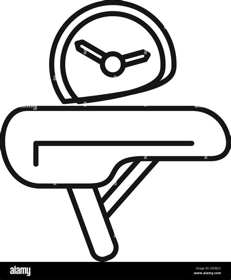 Bike Speedometer Showing Time Measuring Speed And Distance Cycling Tracker Icon Concept Stock