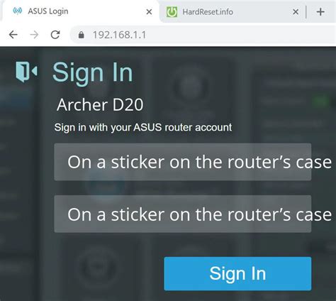 TP LINK Archer D Default Password How To HardReset Info