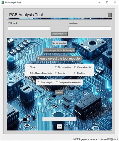 Tool Per Il Pcb Analisi Nier Ingegneria