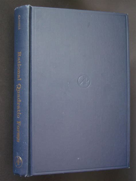 Rational Quadratic Forms By Cassels J W S Good Hard Cover 1978 First Edition Bookworks