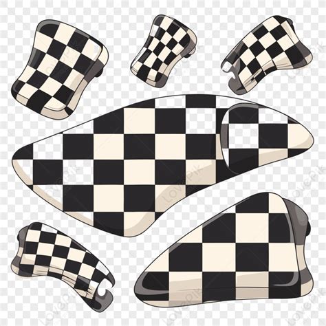 모토크로스 만화를 위한 체크 무늬 클립 아트 체크 무늬 레이스 패드 벡터 Png 일러스트 무료 다운로드 Lovepik