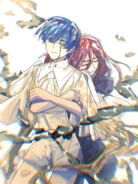 Phosphophyllite And Cinnabar Houseki No Kuni Drawn By Cyberseaurchin