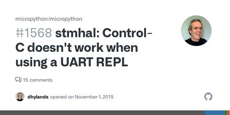 Stmhal Control C Doesn T Work When Using A UART REPL Issue 1568