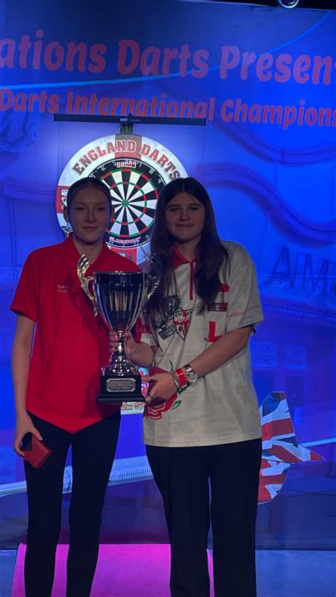 Ruby Grey Shines On Her England Darts Debut