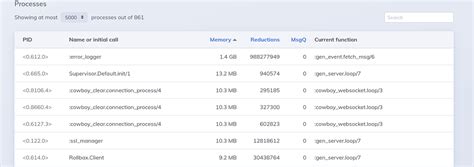 Memory Leaks Caused By `errorlogger` Process Questions Help Elixir Programming Language
