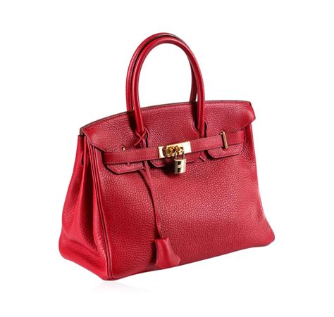 Hermes Red Birkin Bag