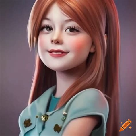 High Resolution Portrait Of Mabel Pines On Craiyon