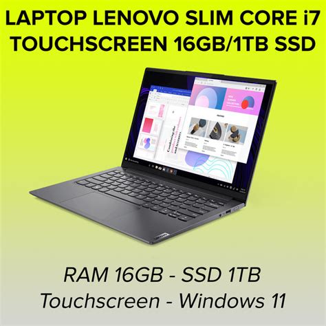 Jual Laptop Leptop Touchscreen Lenovo Ideapad Slim Core I Ram Gb Inch Jakarta Pusat