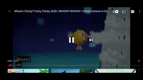 Chicky Scream 😱 Youtube