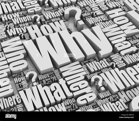 Why Word Black And White Stock Photos Images Alamy