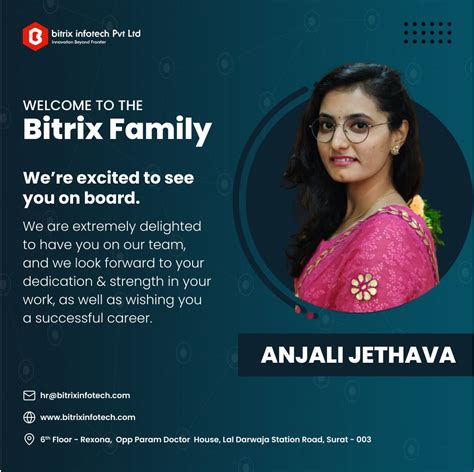 bitrix infotech pvt ltd on linkedin newjoinee bitrixinfotech
